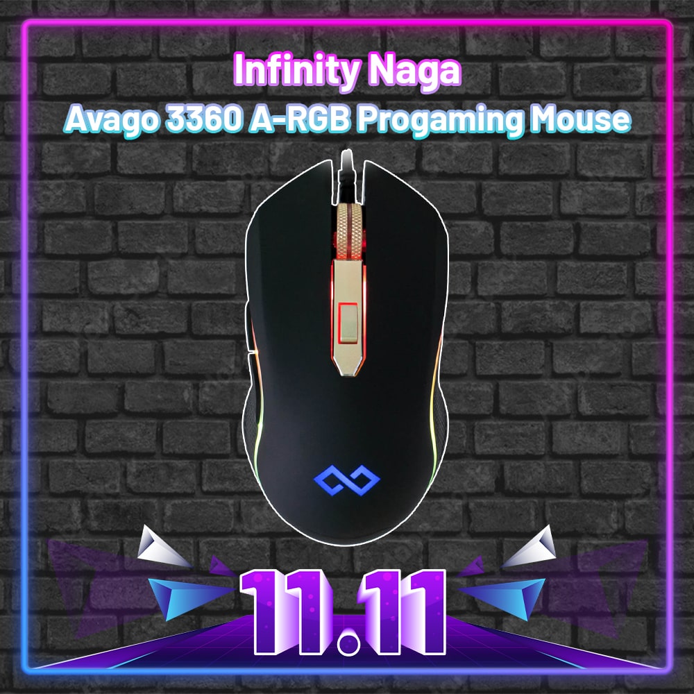 Infinity Naga - Avago 3360 A-RGB 12.000 DPI Progaming Mouse - Giá Tốt ...
